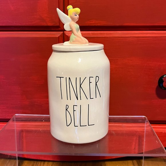 Rae Dunn | Kitchen | New Disney Rae Dunn Tinker Bell Large Canister ...